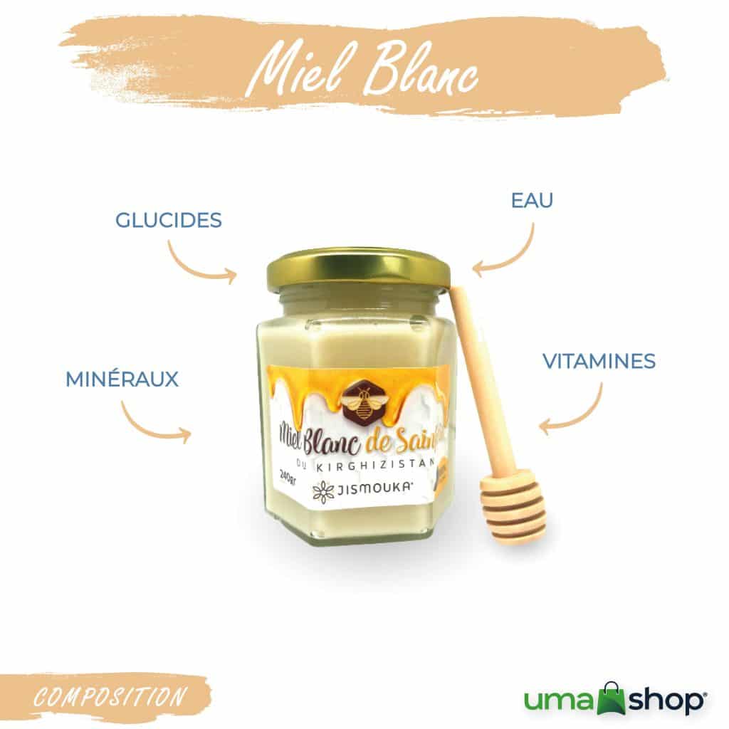 Miel Blanc du Kirghizistan - 250 g